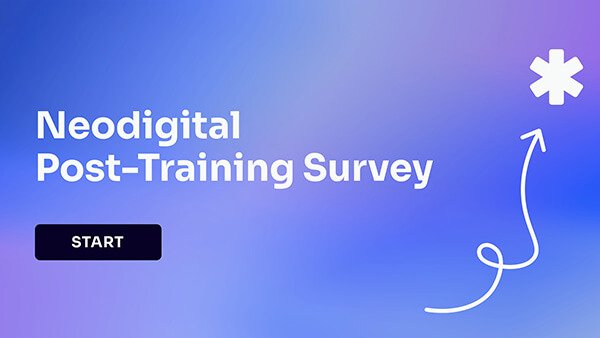 Sondage post-formation néo-digital | Modèles Genially